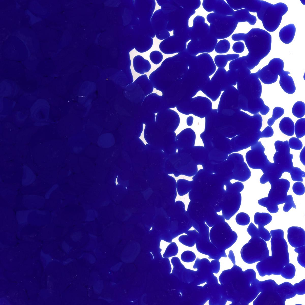 Deep Cobalt Blue Opalescent, Coarse Frit, Fusible