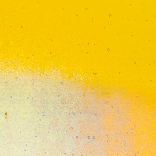 Yellow Transparent, Non-Fusible, Double-rolled, Iridescent, rainbow, 3 ...