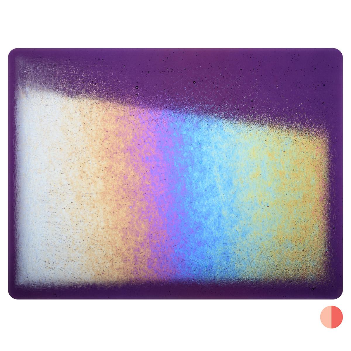 Violet Striker Transparent, Double-rolled, Iridescent, rainbow, 3 mm ...